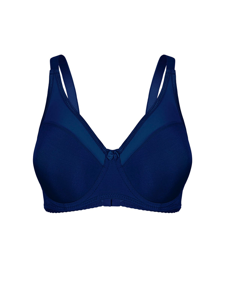 Dark Blue C Cup Bra Donna Rosa Lingerie